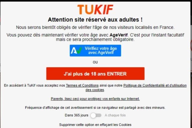 Pornographie : la vérification d'âge est là, et c'est déjà n'importe quoi