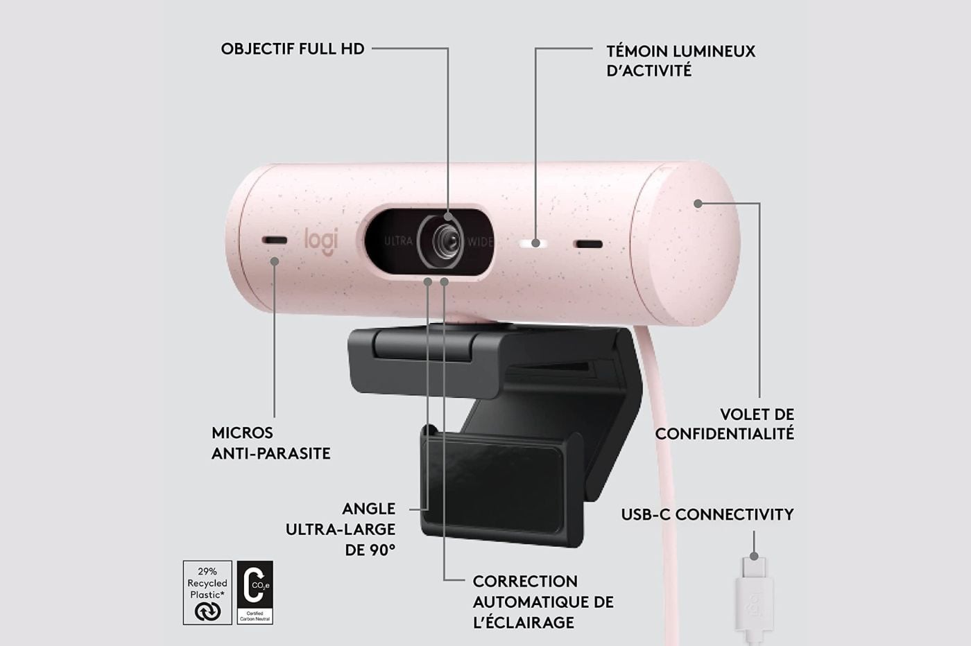 Logitech Brio 300 et 500 : que valent ces caméras pour les apprentis ...