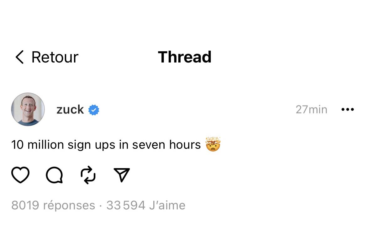 Threads : pourquoi l'alternative à Twitter de Meta n'est pas disponible ...