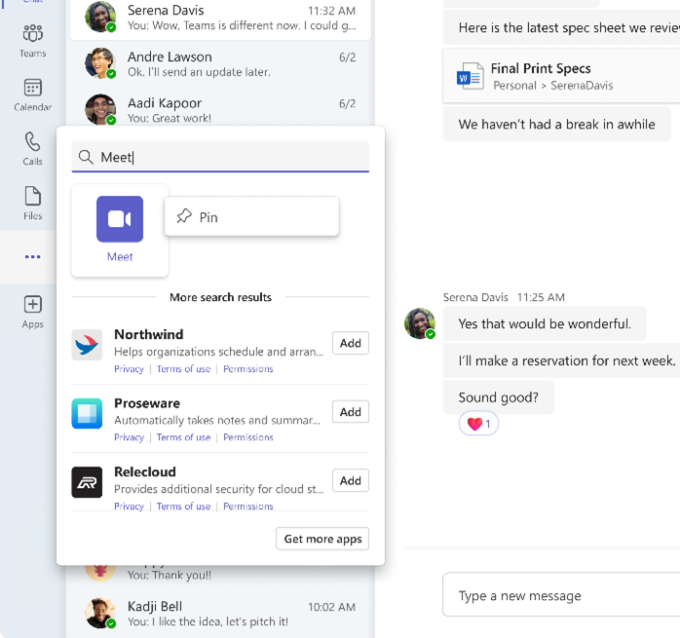 Avec Meet, Microsoft centralise enfin les réunions de Teams