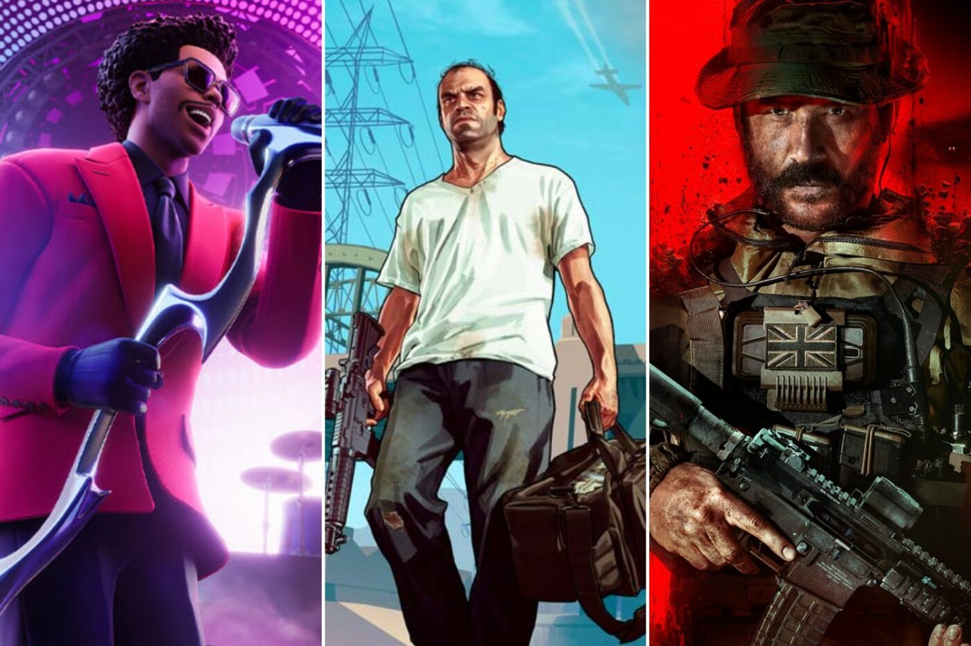 GTA V, Fortnite ou Call of Duty : quel jeu est le plus populaire selon ...