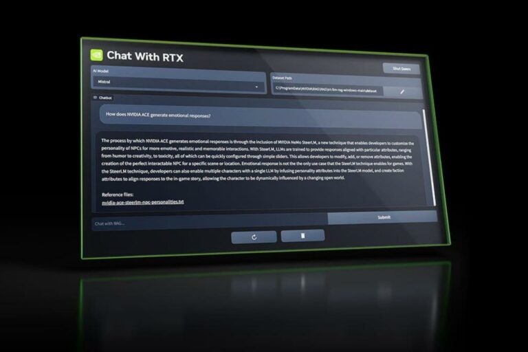 Chat with RTX : NVIDIA transforme votre carte graphique en chabot ...