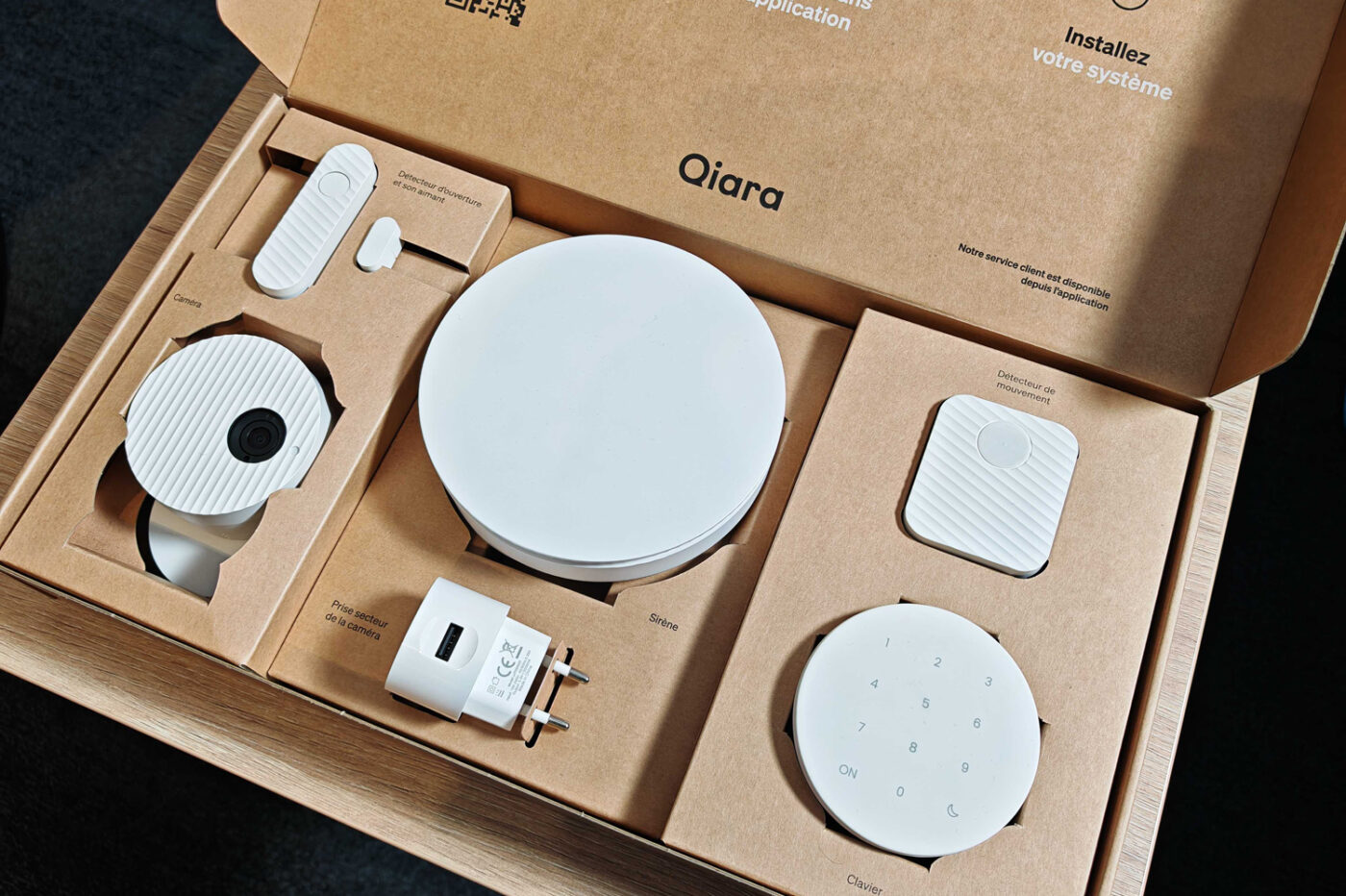 Free et Qiara : un système d'alarme à prix agressif pour les abonnés ...