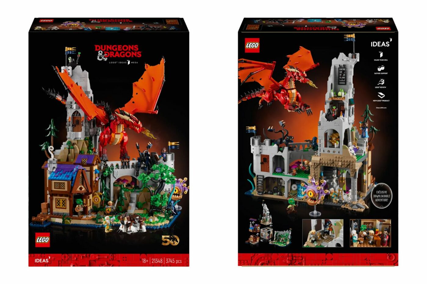 LEGO Donjons et Dragons : l'impressionnant set interactif se dévoile