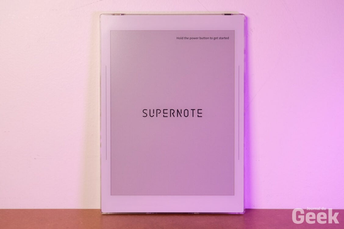 Test SuperNote Nomad A6X2, LE carnet de notes numérique