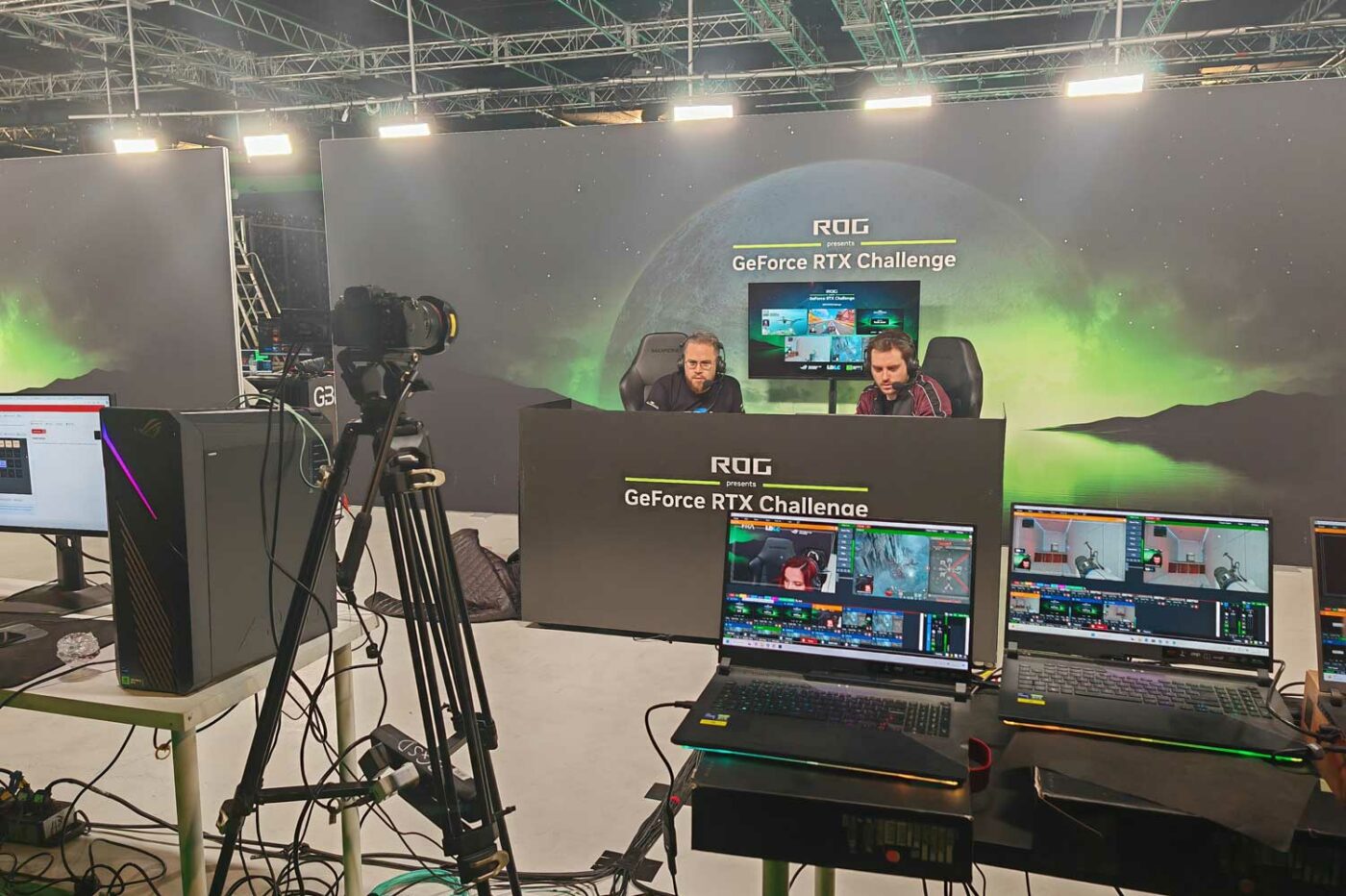 Streamers, gamers et bonne humeur : le ROG GeForce RTX Challenge rend ...