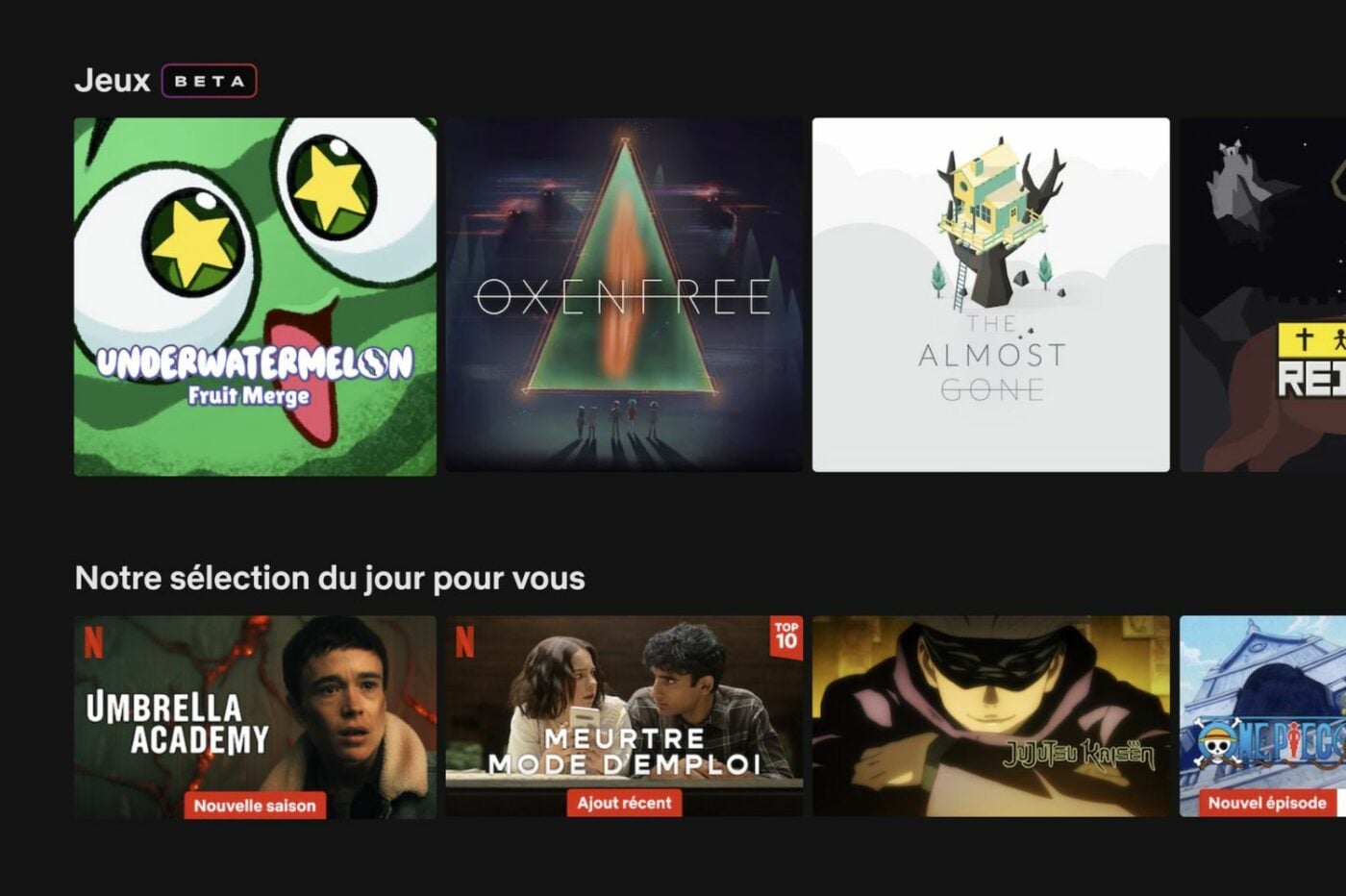 Les jeux Netflix sur PC et télévision sont maintenant disponibles en ...