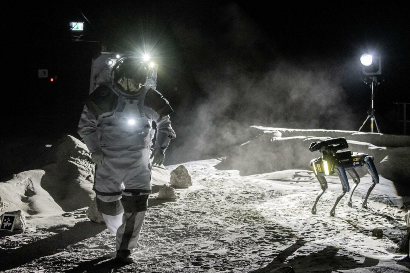 LUNA : l'ESA inaugure son nouveau simulateur lunaire à Cologne