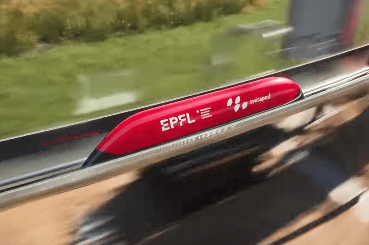 Un tour en vidéo dans l'Hyperloop suisse, à plus de 400 km/h