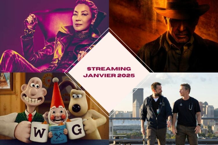 Programme streaming : découvrez les films et séries de janvier 2025