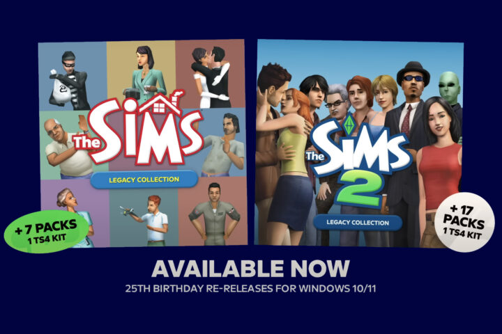 Les Sims et Les Sims 2 The Legacy Collection sont disponibles sur PC