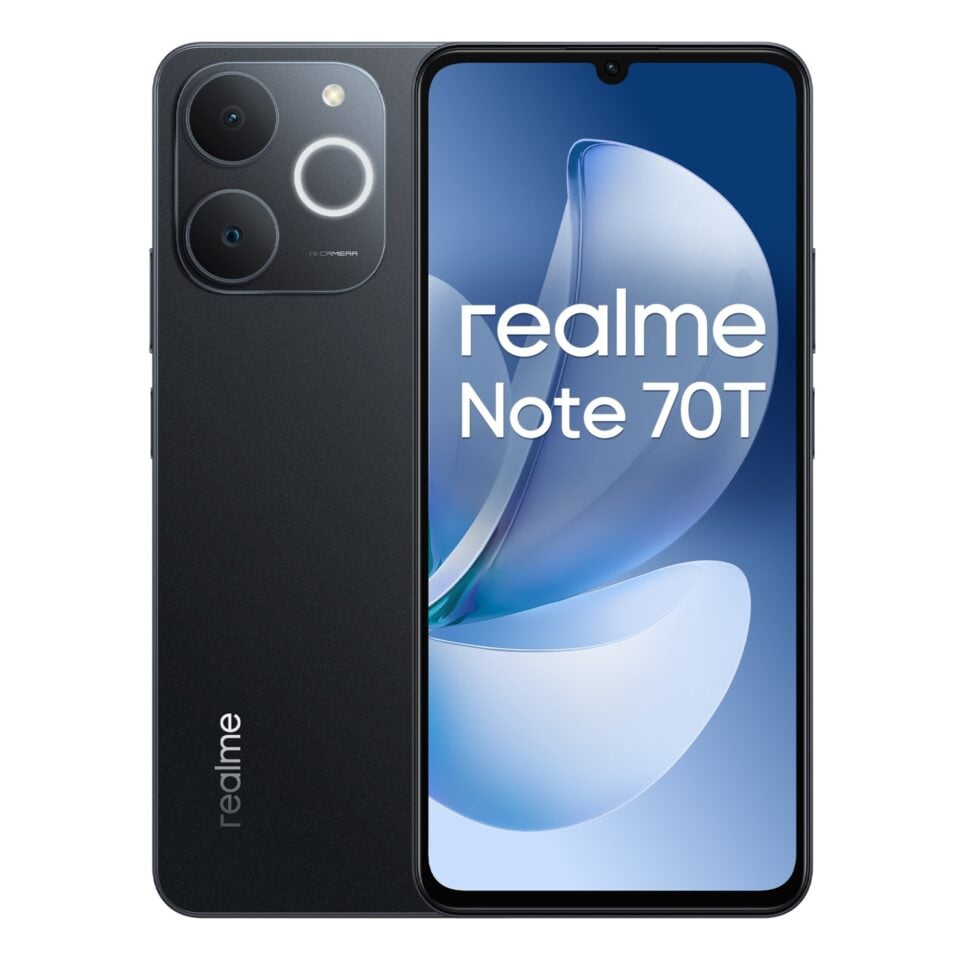 Realme Note 70T : de la batterie à revendre pour moins de 100 euros