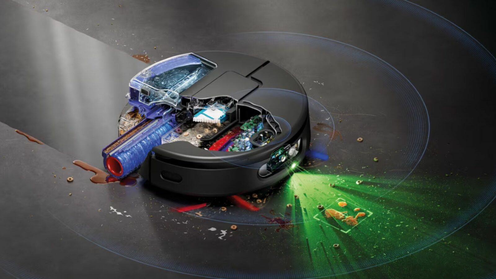 Dyson lance le Spot+Scrub Ai, un premier robot aspirateur et laveur qui ...