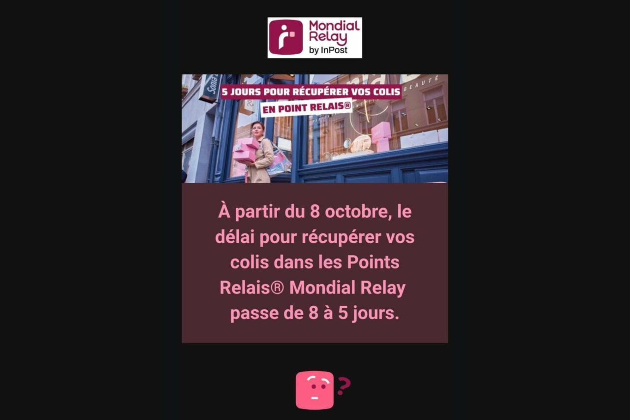 Mauvaise nouvelle, vous allez devoir courir pour récupérer votre colis ...
