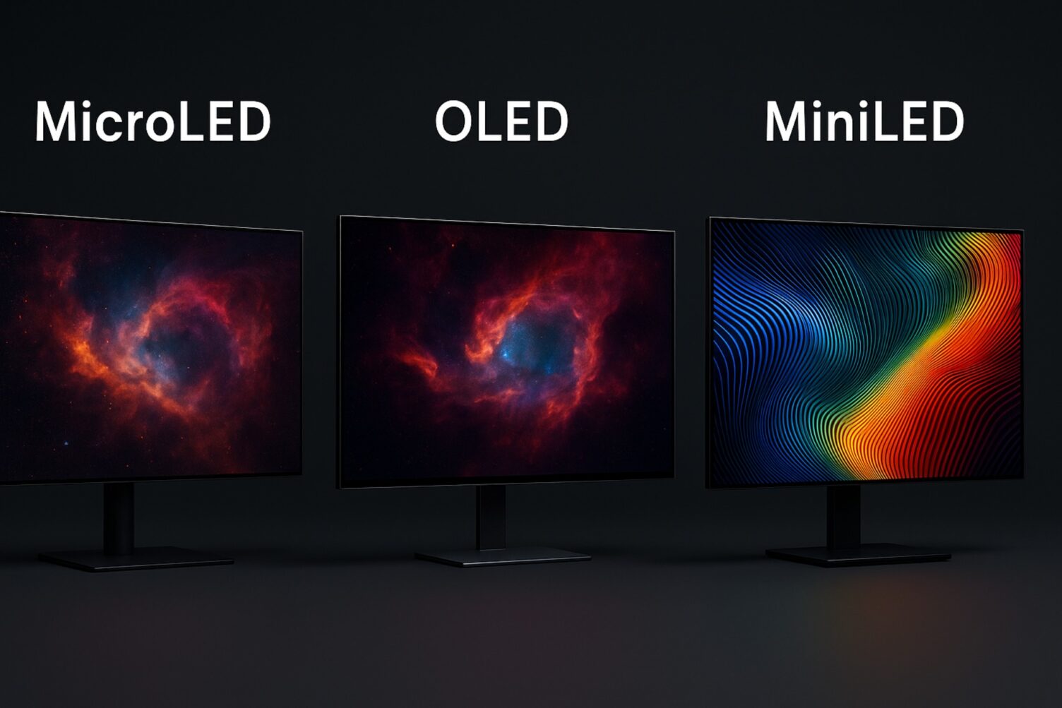 MiniLED, OLED, MicroLED : vous n'y comprenez rien ? On vous explique qu ...