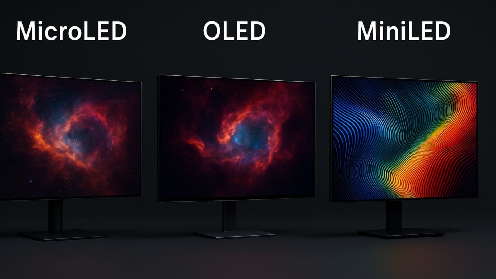 MiniLED, OLED, MicroLED : vous n'y comprenez rien ? On vous explique qu ...