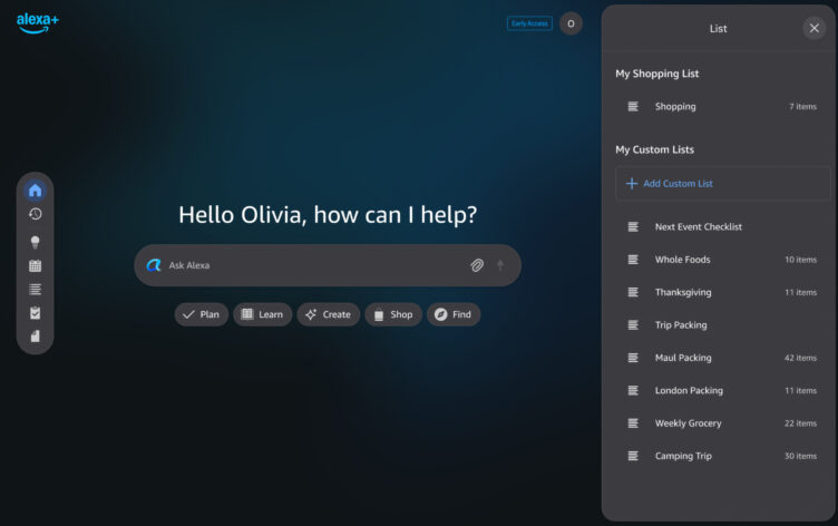 Alexa s’invite sur le web