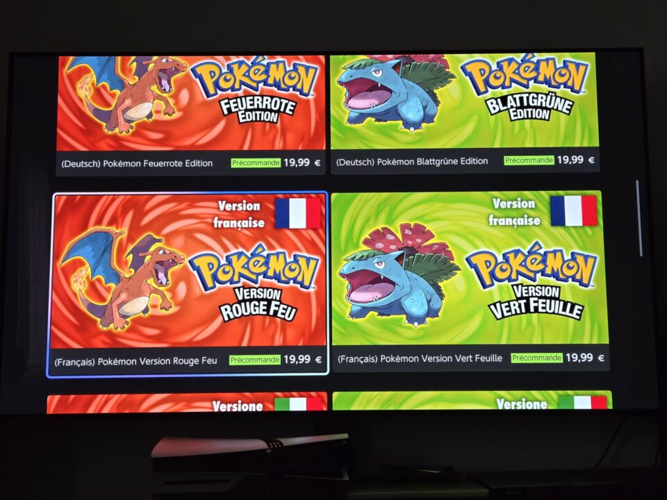 Pokémon Rouge Feu et Vert Feuille sur Switch sont officiels et ...