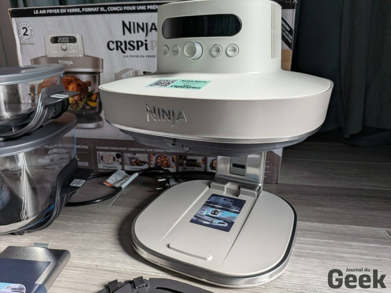 Test Ninja Crispi Pro : l'air fryer en verre qui change vraiment la donne