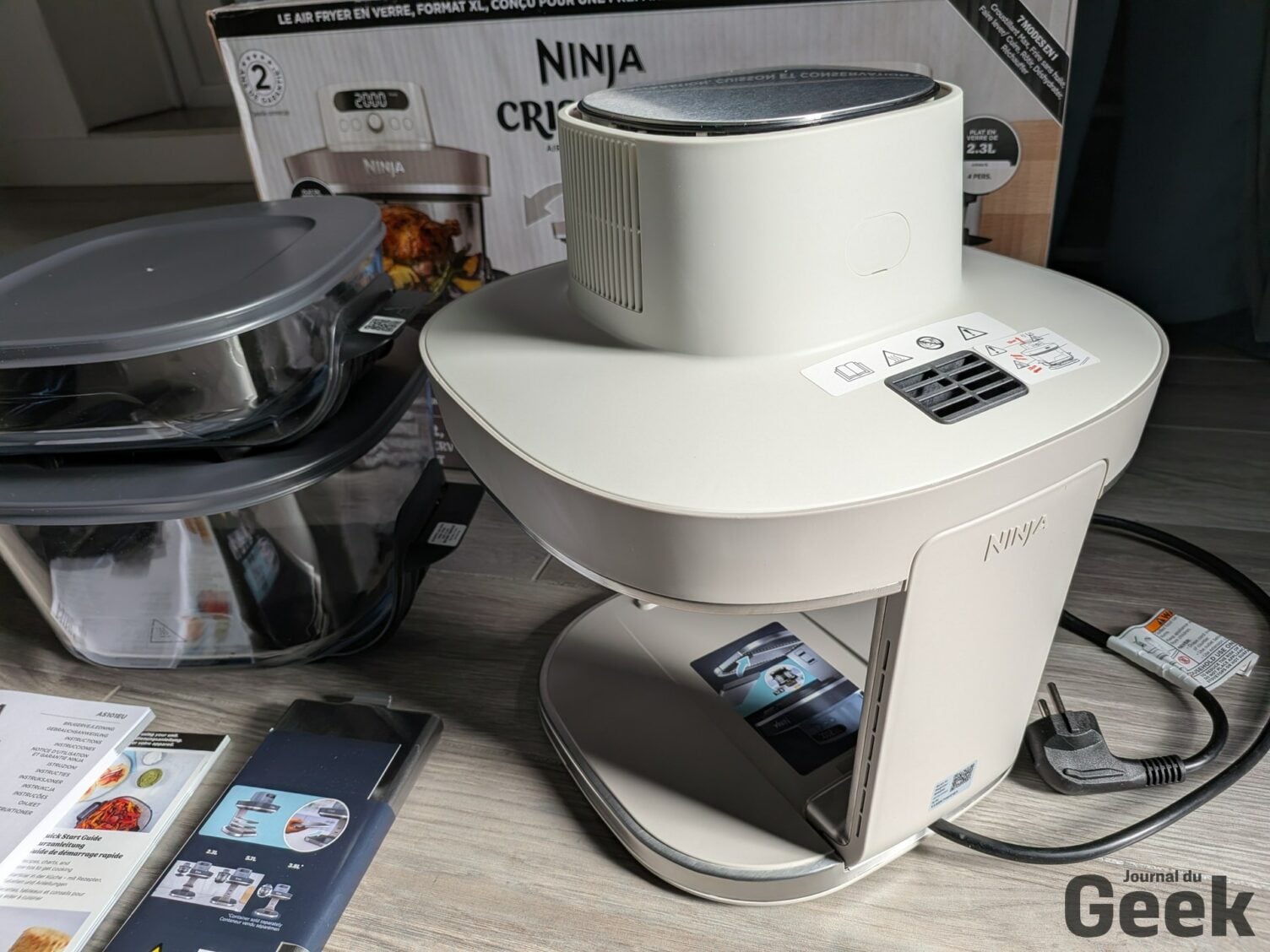 Test Ninja Crispi Pro : l'air fryer en verre qui change vraiment la donne