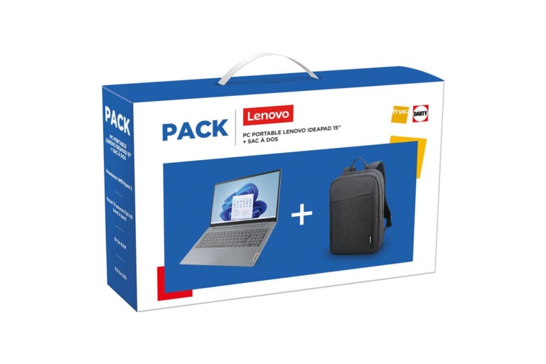 La FNAC casse le prix du PC portable Lenovo IdeaPad Slim 3 avec ce pack