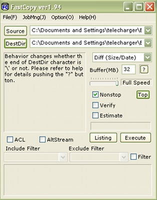 Télécharger FastCopy - Windows, Web | La bibliothèque de logiciels à ...