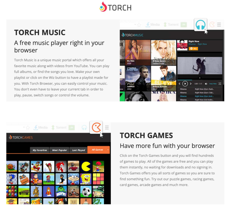 Télécharger Torch Browser - Web | La bibliothèque de logiciels à ...