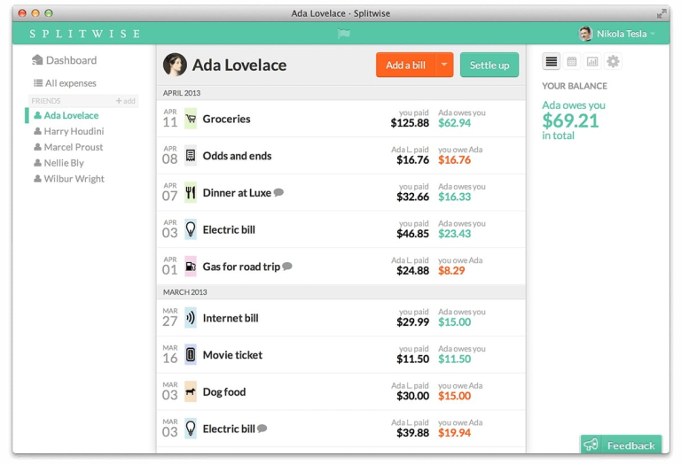 Télécharger Splitwise Web Ios Android La Bibliothèque De